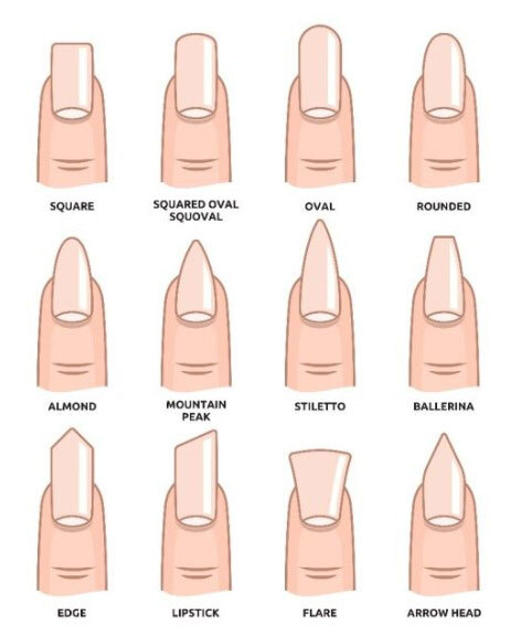 Manucure : Quelle forme de faux ongle choisir ? 12 formes pour vous